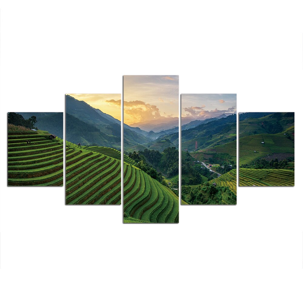 Tableau Paysage Vert | Tableau Factory & Tableau factory